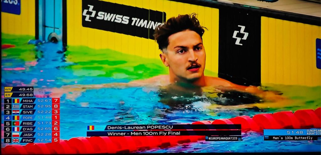 Denis Popescu, pe prima treaptă a podiumului la Campionatele Europene ...